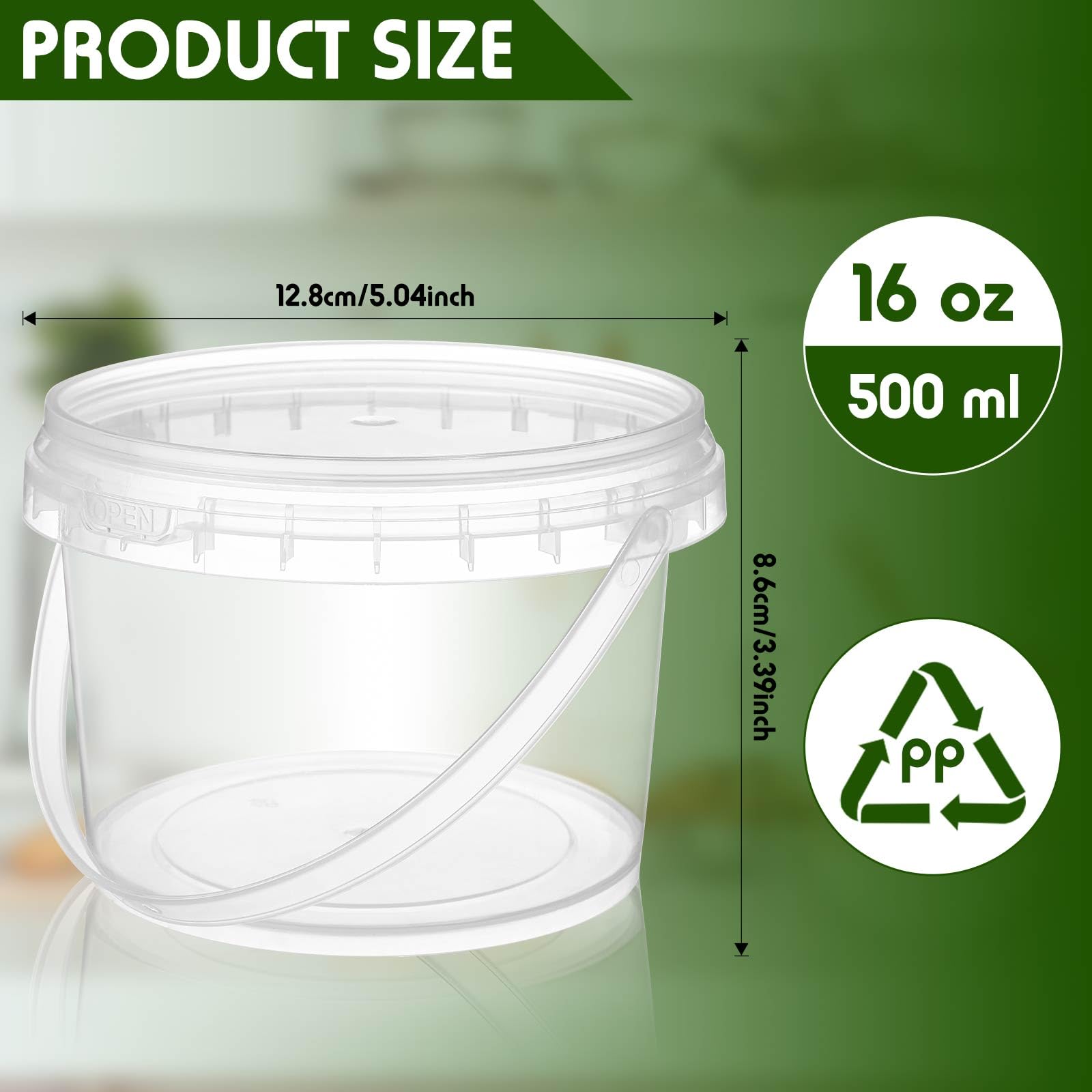 50 Gallon Plastic Buckets