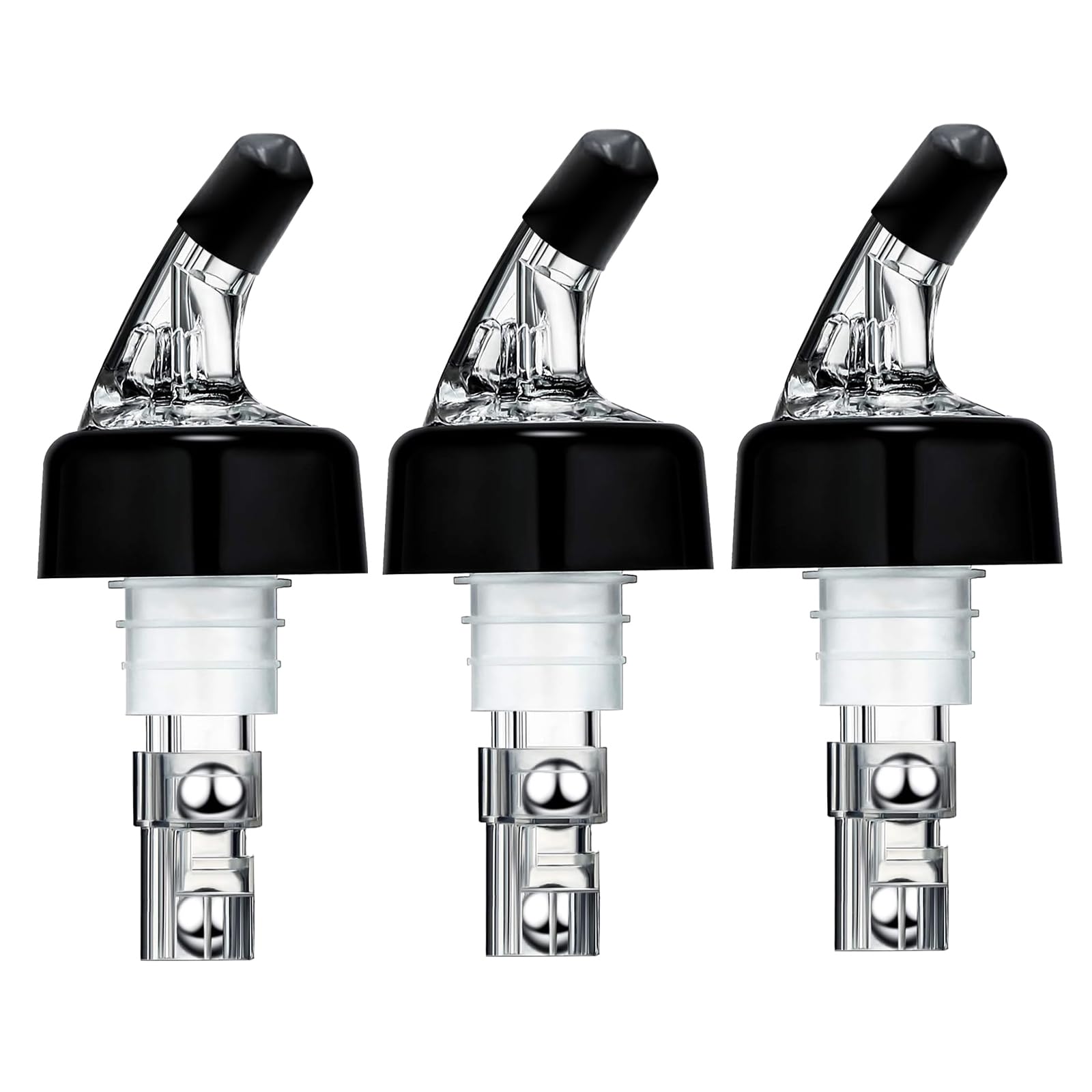 Amazon.com: 3 Pack Measured Liquor Pour Spout, Liquor Bottle Pourers ...