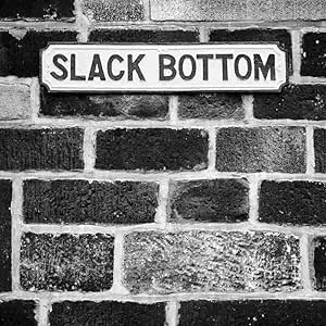 Lesser Spotted Britain Slack Bottom Road Sign Greeting Card : Amazon.co ...