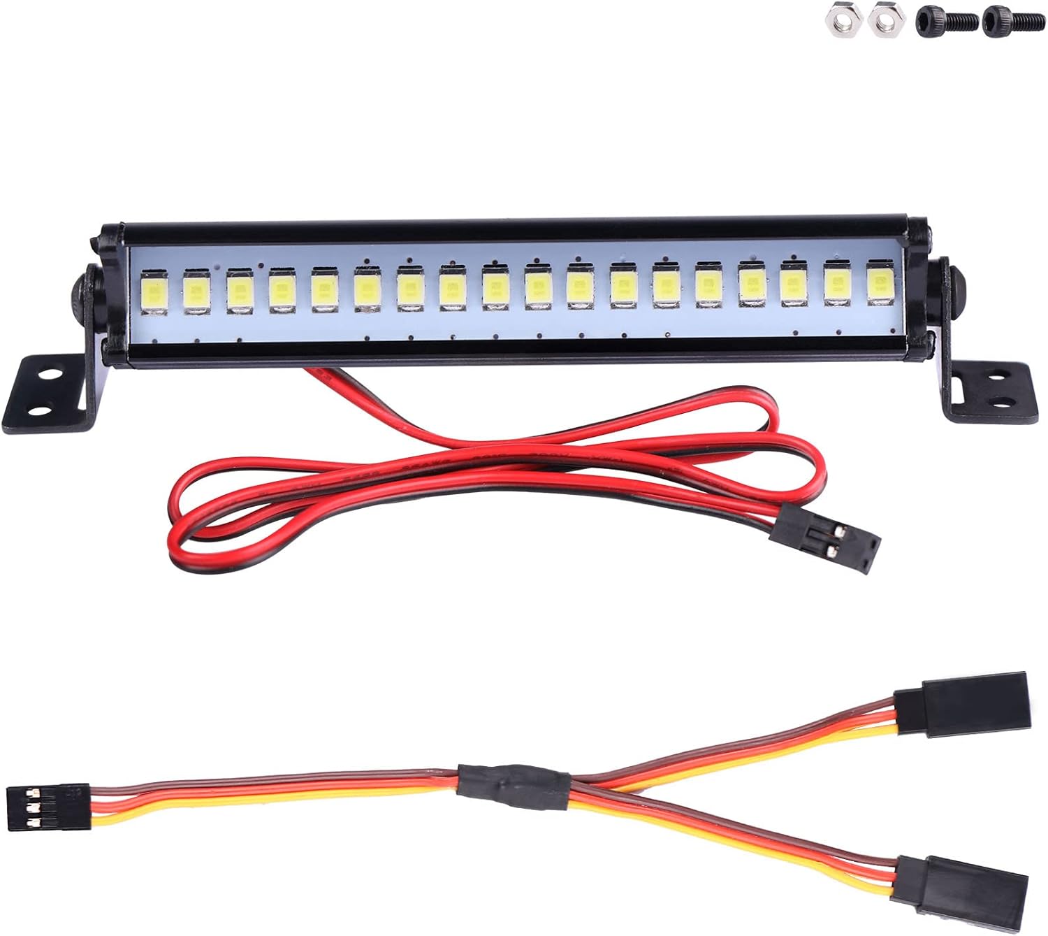 Amazon.com: AIMROCK RC Car Light Bar Roof Lamp Kit w/20 LEDs for 1/10 ...