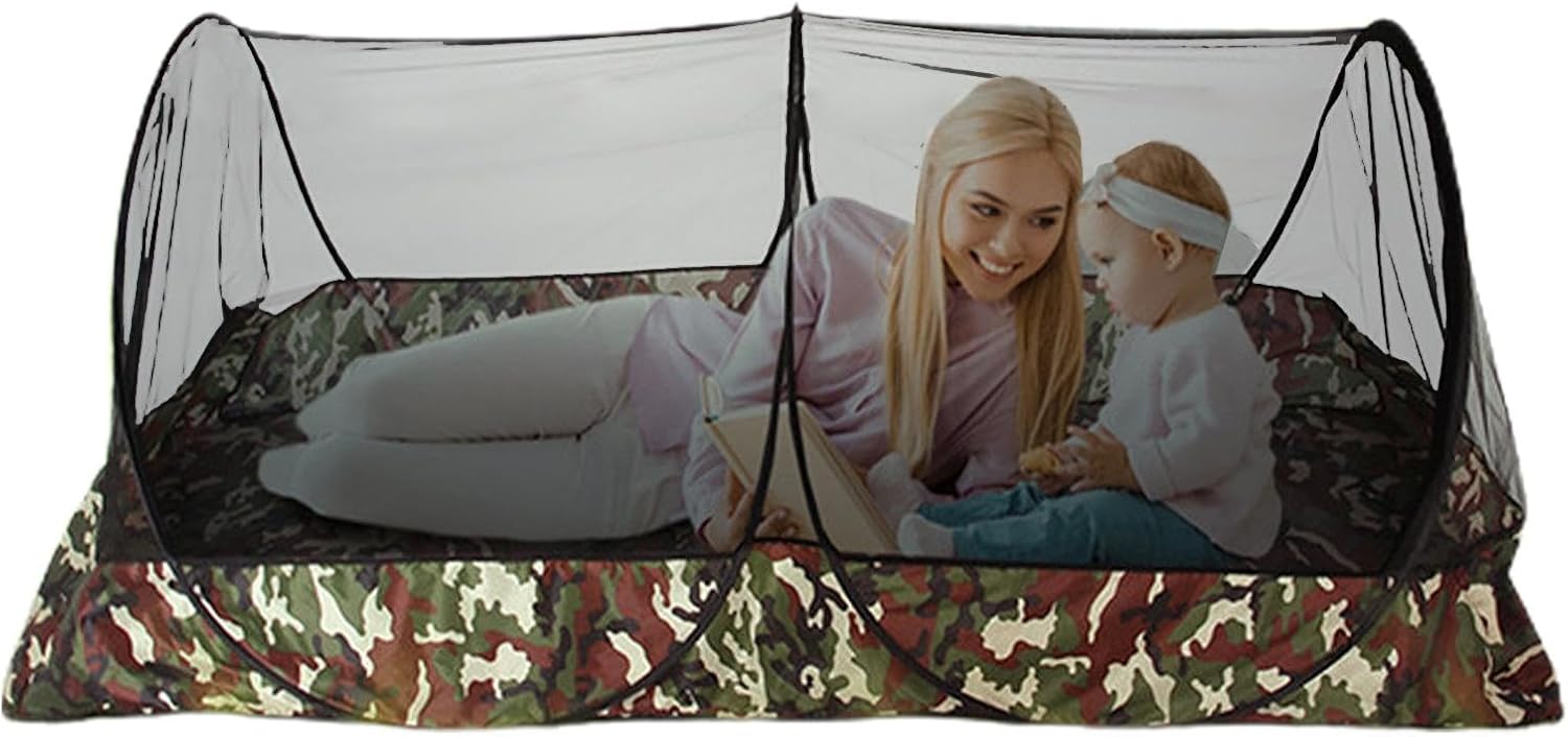 Amazon.com: EsEico Portable mosquiito Net Tent - Folding mosquiito Head ...