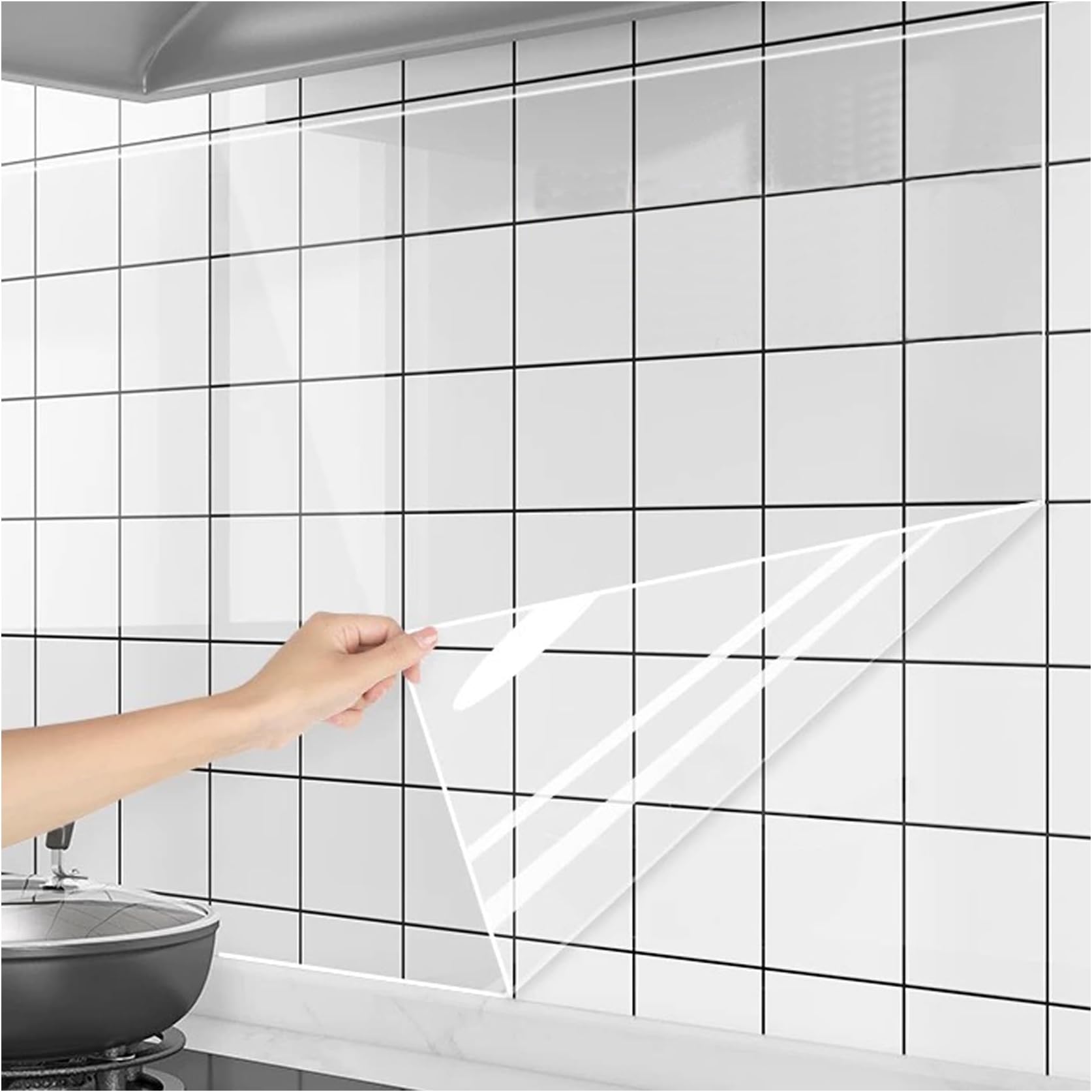 Amazon.com - Clear Contact Paper, 5PCS Oil Proof Clear Contact Paper ...