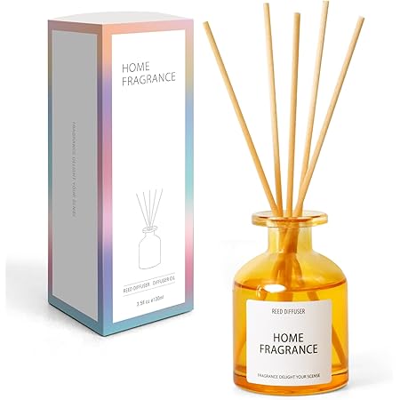 Amazon.com: Reed Diffusers Set, 3.7 Oz Scent Diffuser, 6 Reed Diffuser ...