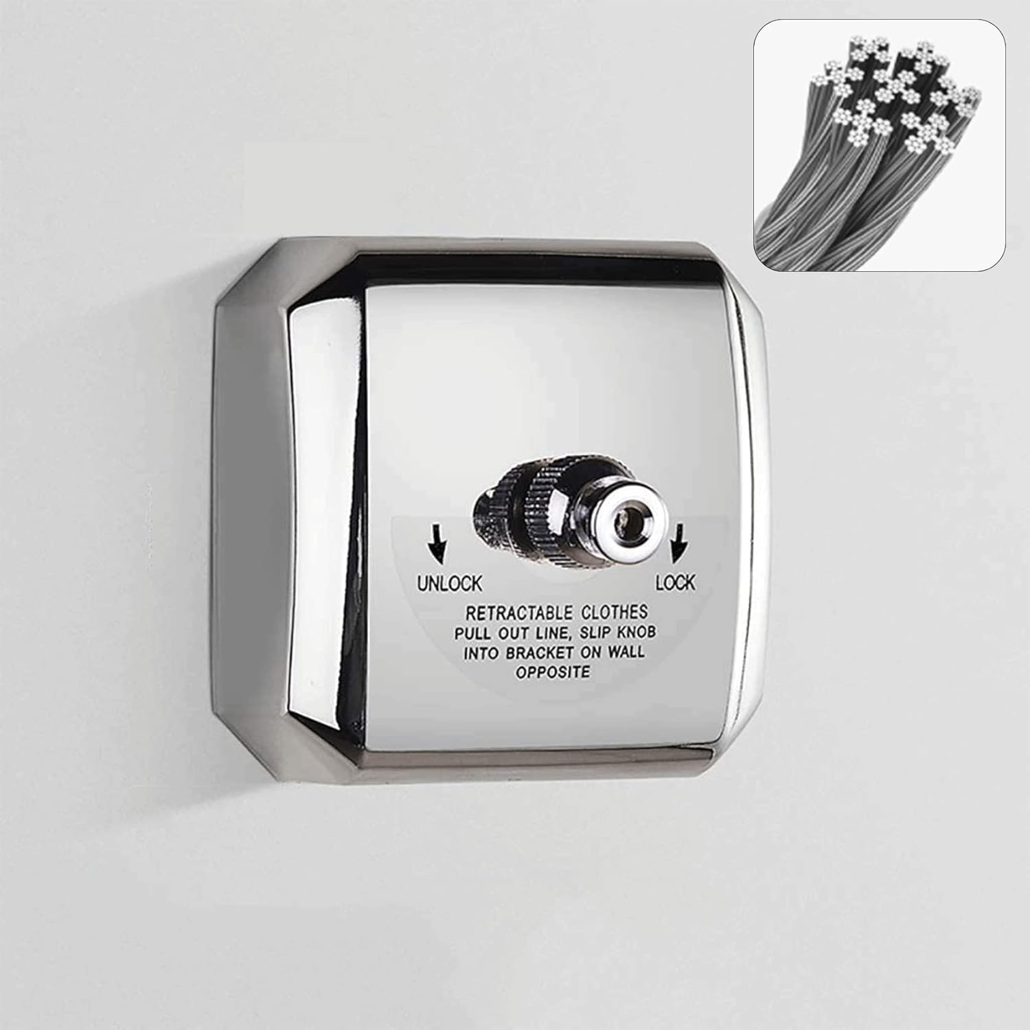 Amazon.com: LYNN PICK 'N PLAY Retractable Clothesline Indoor Clothes ...