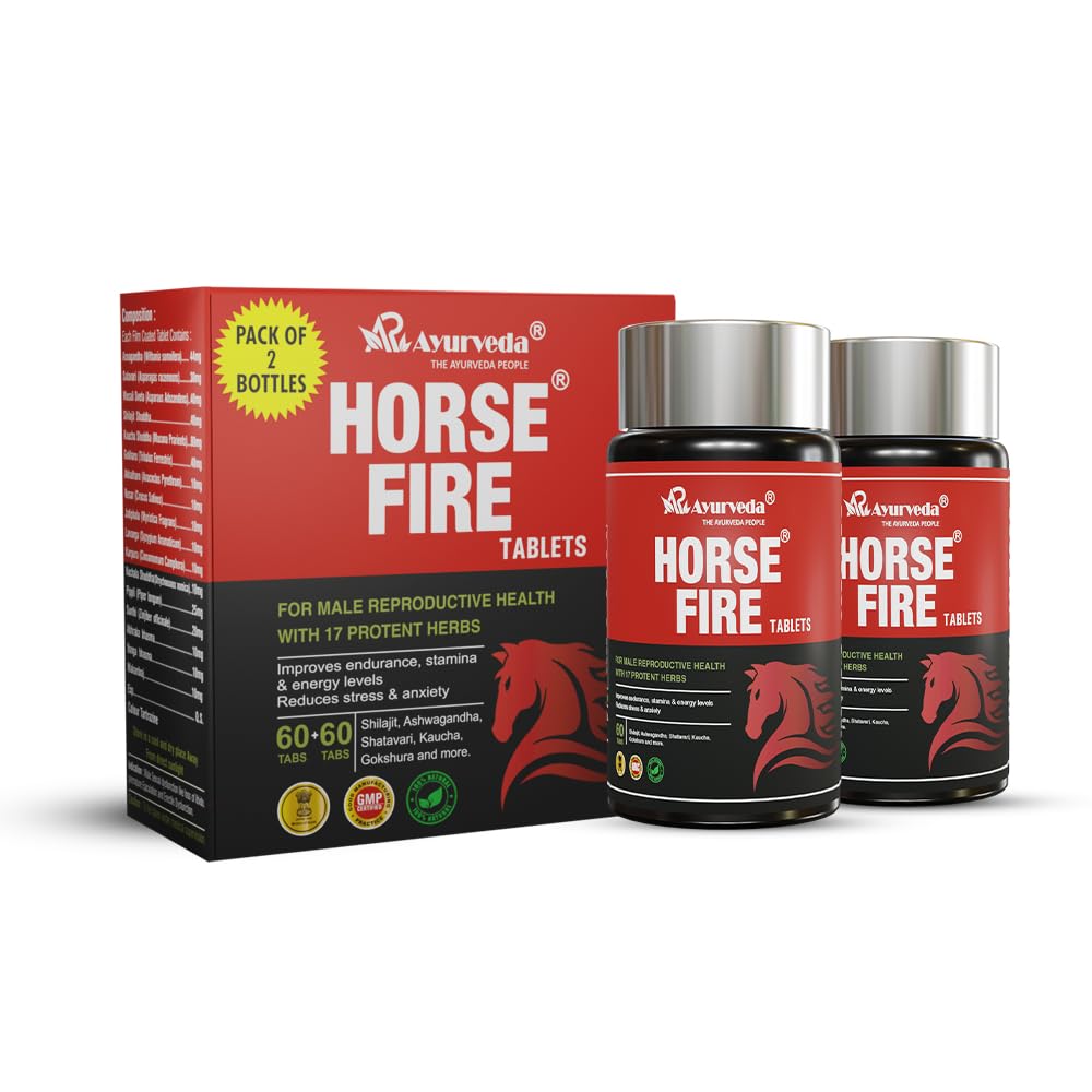 Buy A R Ayurveda Horse Fire Tablets for Men| Ayurvedic Medicine - For ...