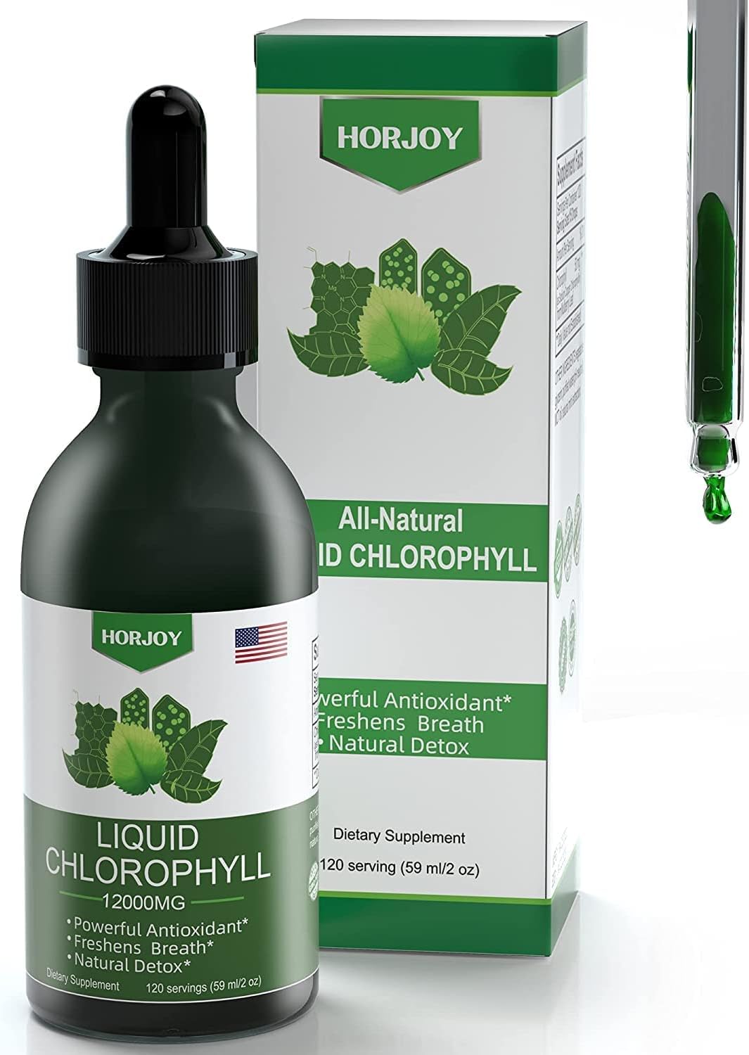 Amazon.com: Chlorophyll Liquid Drops 6000 mg - Premium Liquid ...