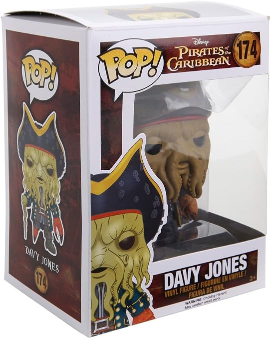 Amazon.com: Funko Pop Disney: Pirates-Davy Jones Action Figure : Toys ...