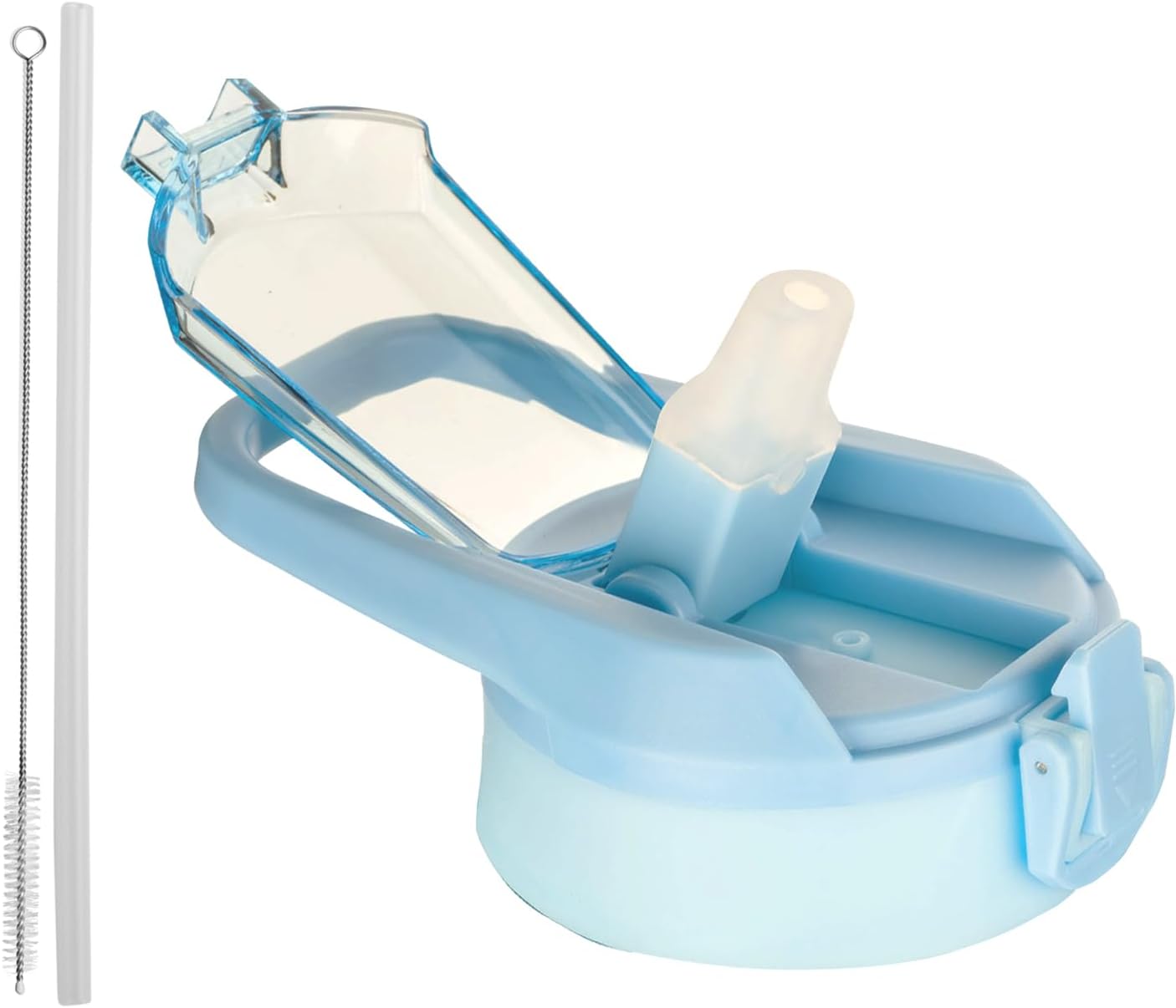 Amazon.com: Shazo Wide Mouth Straw Lid Compatibility Most Sports Water ...