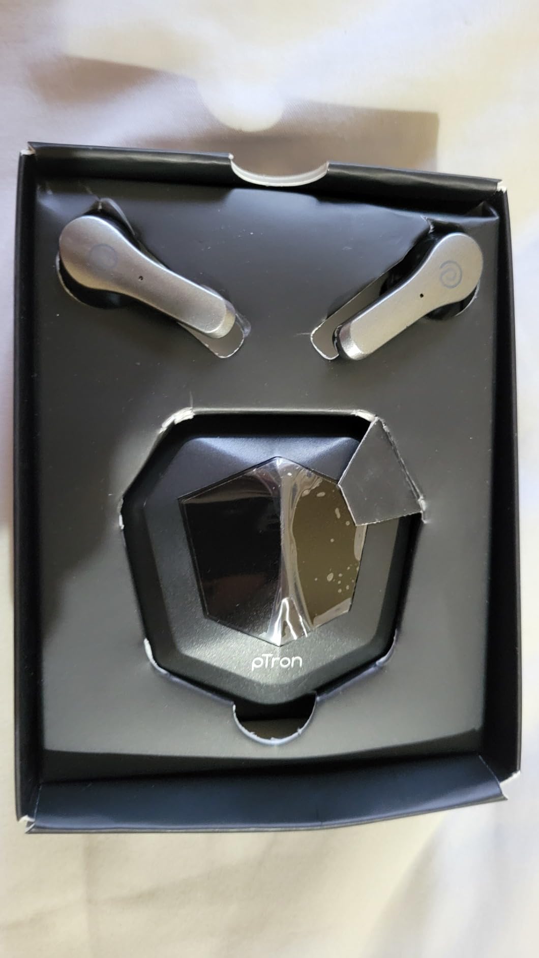 pTron Bassbuds Rush In-Ear TWS Earbuds with Mic, Gaming 40ms Low ...