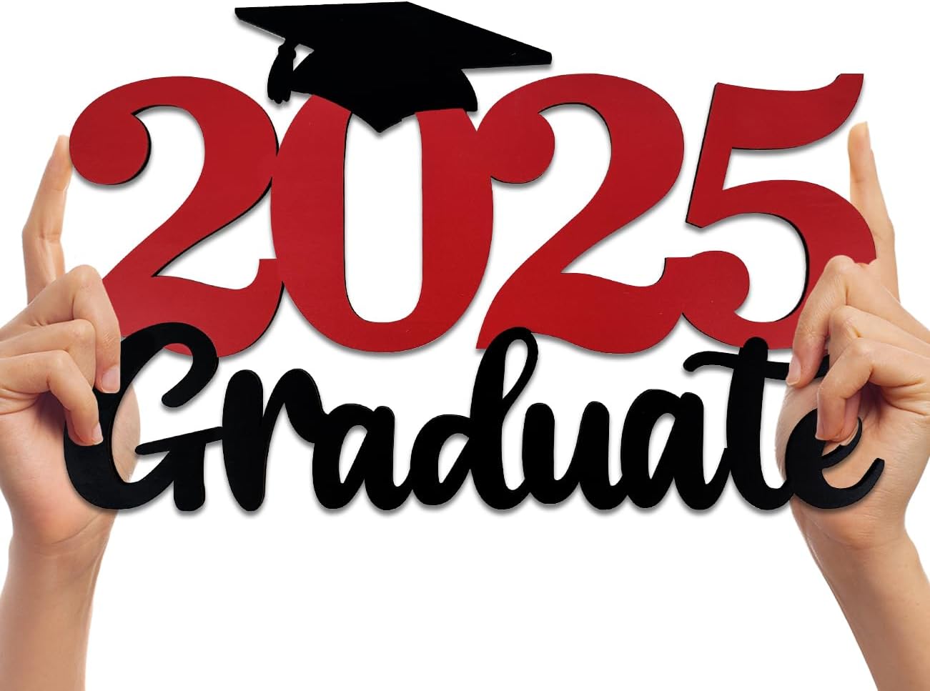 Amazon.com: Roowest 2025 Sign Prop Class of 2025 Graduation Decorations ...
