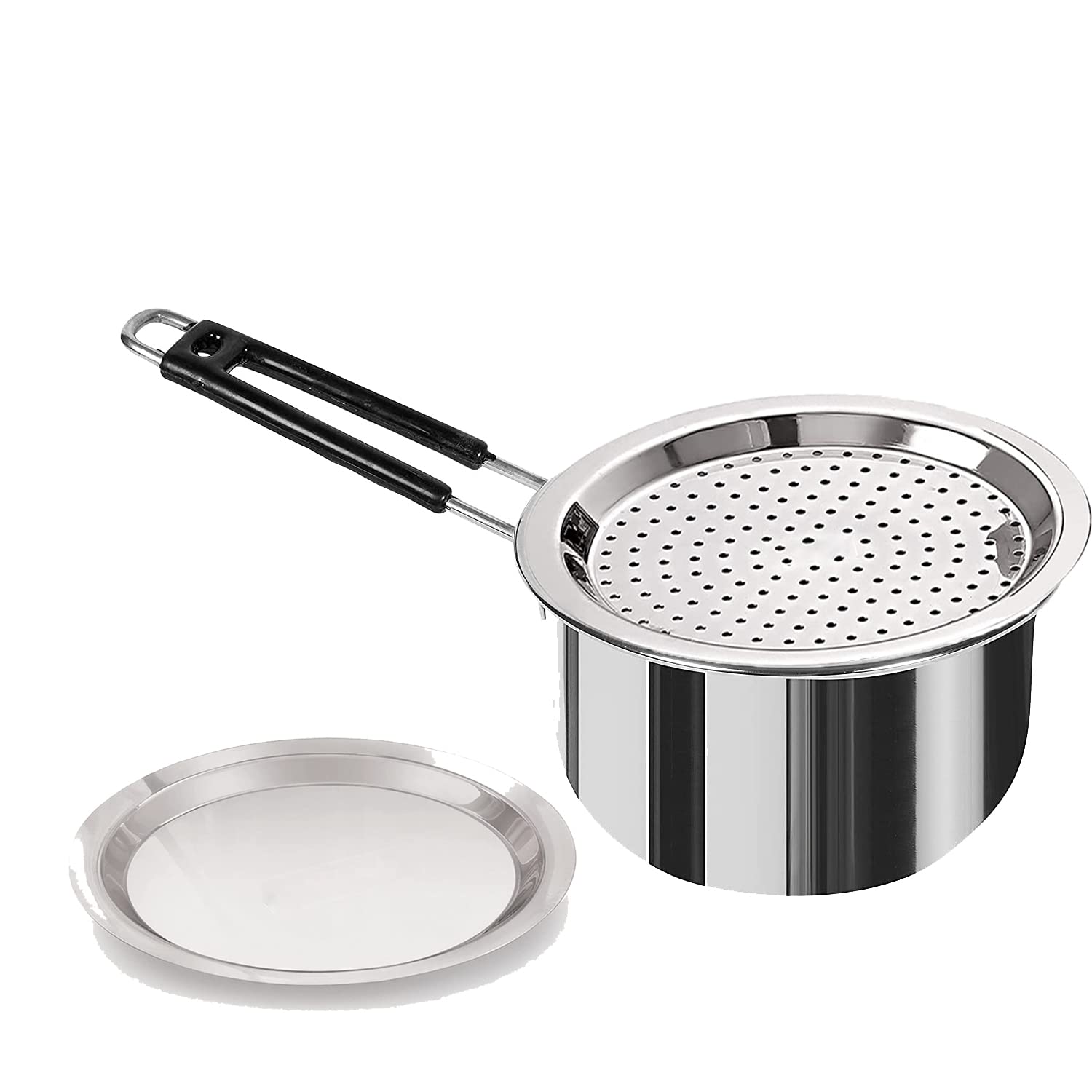Buy Ashoka Heavy Gauge Stainless Steel Induction and Gas Compatible 1 ...