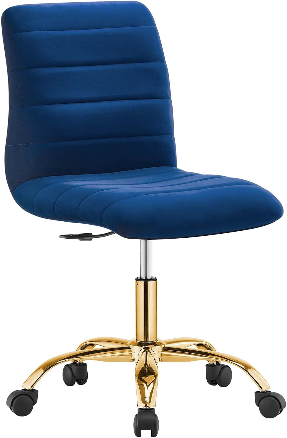 Amazon.com: Modway Ripple Armless Performance Velvet Office Chair in ...