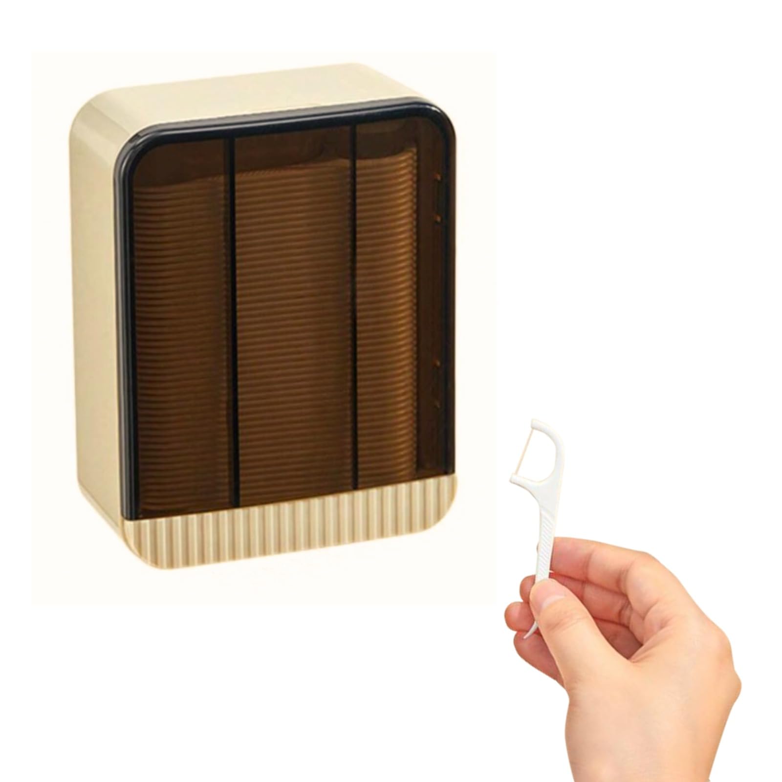 Amazon.com : 2024 New Automatic Wall-Mounted Floss Pick Dispenser with ...