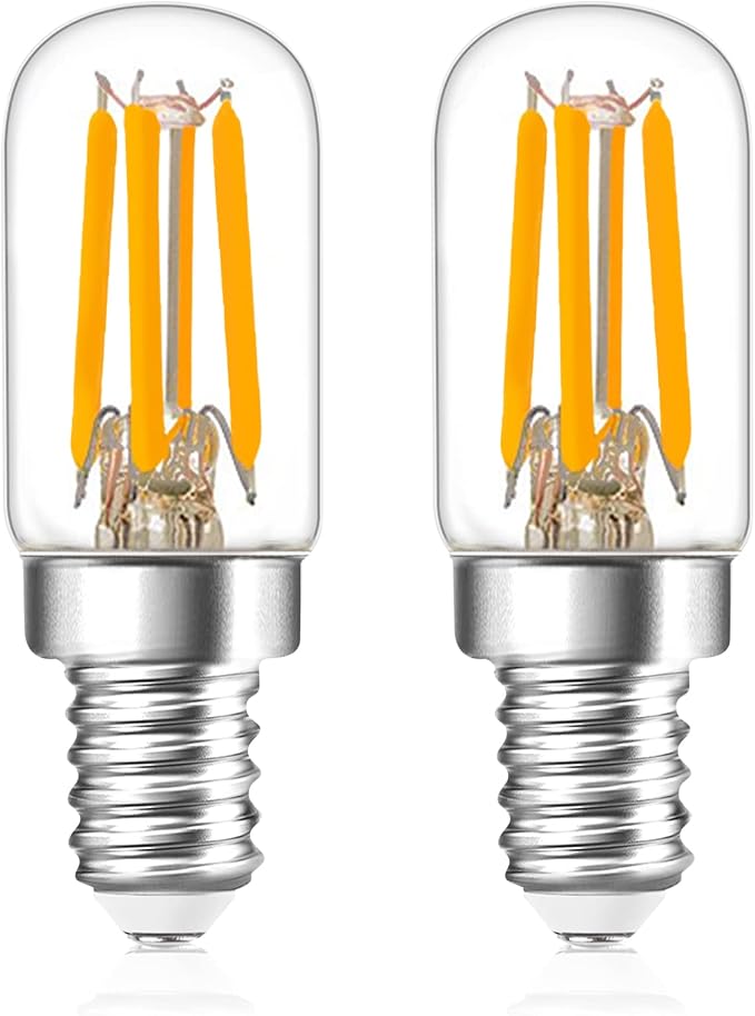 Hcnew E12 LED Candelabra Bulbs 40W Equivalent, 2200K Warm White ...
