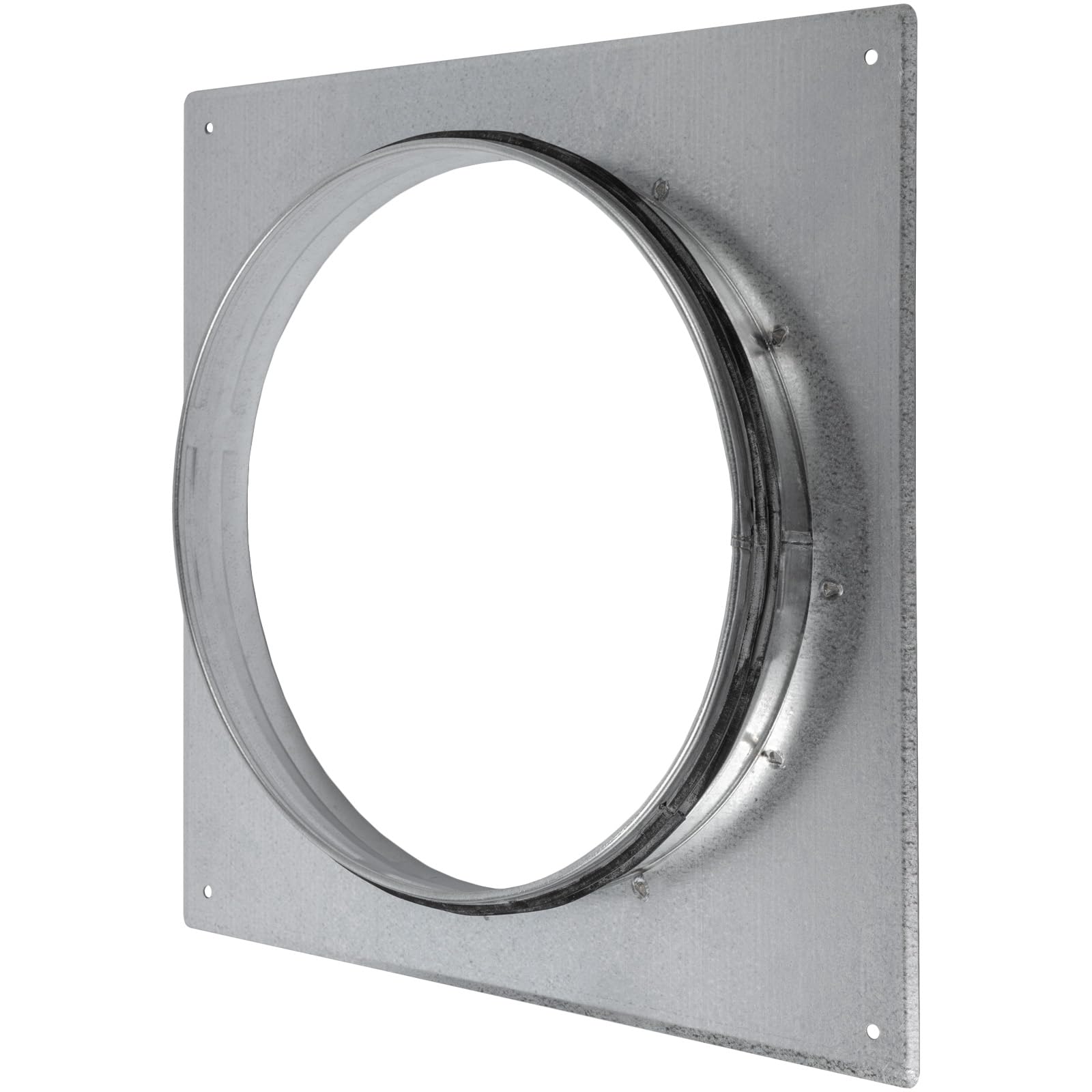 Duct Connector Flange - 10 Inch Ducting - Galvanized Steel with Rubber ...