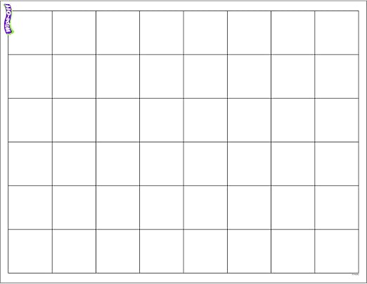 Trend Graphing Grid (Large Squares) Wipe-Off Chart, Classroom Decor, 17 ...