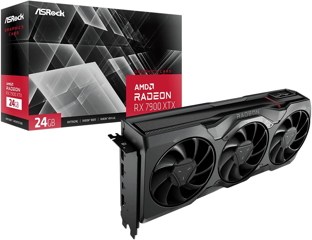 Amazon | ASRock グラフィックボード AMD Radeon RX7900XTX GDDR6 24GB 搭載モデル 【国内正規代理 ...