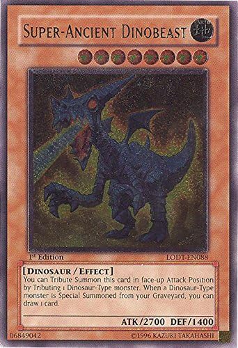 Amazon.com: Yu-Gi-Oh! - Super-Ancient Dinobeast (LODT-EN088) - Light of ...
