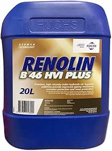 Fuchs Lubricants Renolin B 46 HVI Plus Hydraulic Oil 20 Liter : Amazon.com.au: Automotive
