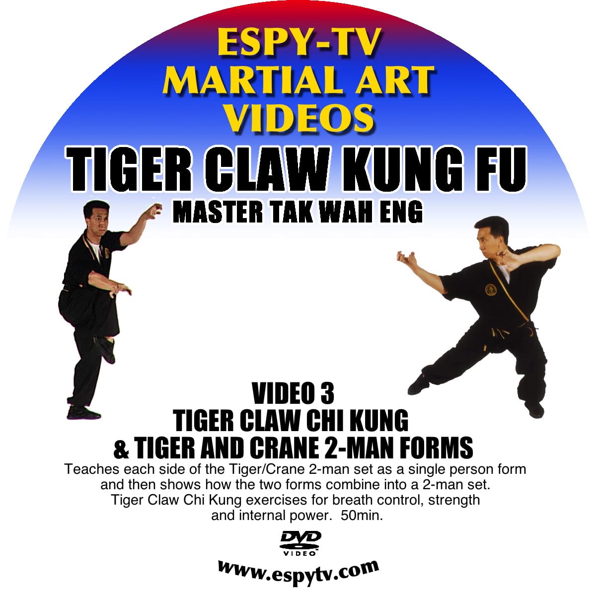 Tiger Claw Kung Fu Video 3 Tiger Claw Chi Kung | Desertcart Australia