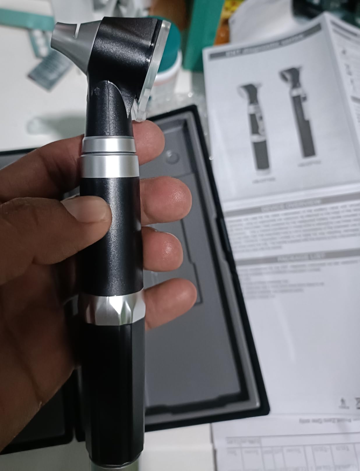 Scian Mcp Otoscope Ot10G With Light-Ear Infection Detector,Pocket Ear ...