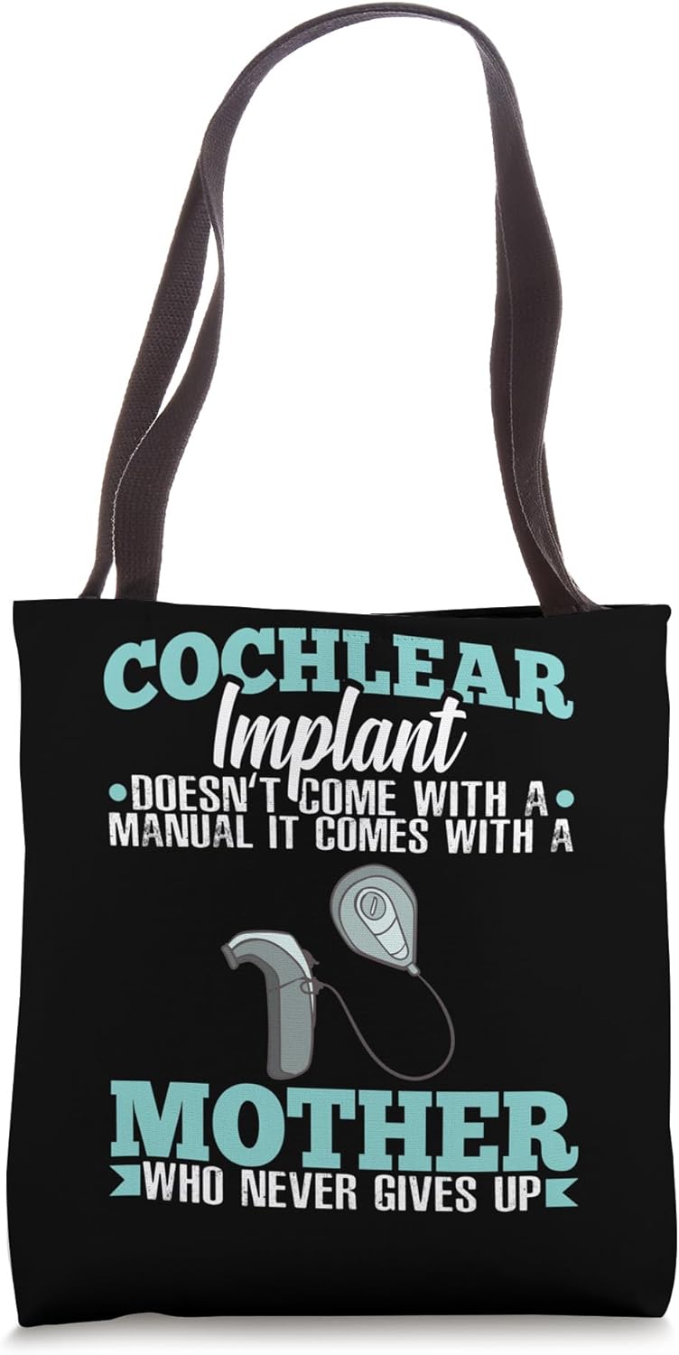 Amazon.com: Cochlear Implant Heairing Aid Sound Device Tote Bag ...