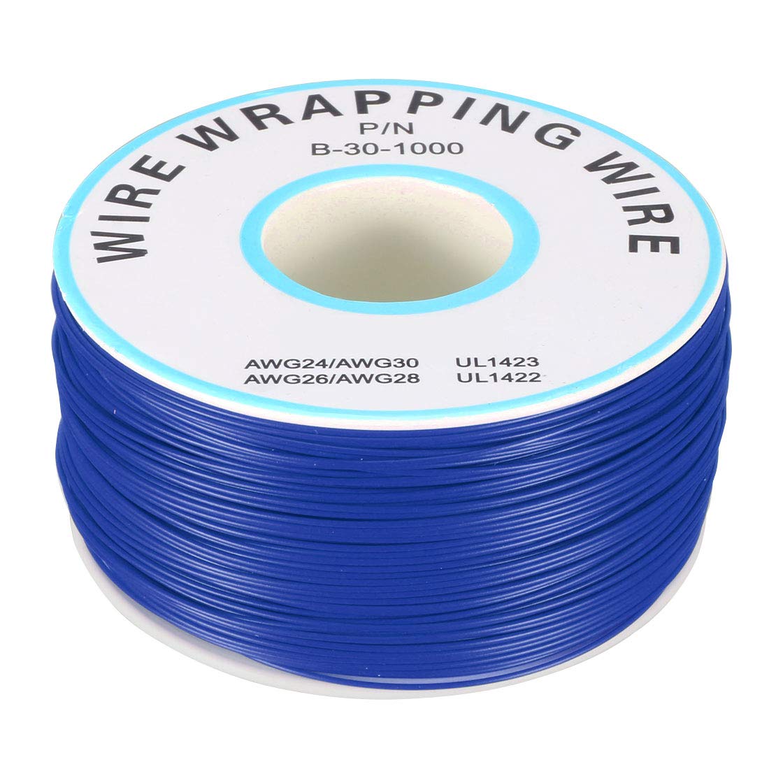 uxcell AWG30 656.2FT Breadboard Wrapping Wire PCB Weld PVC Coated ...