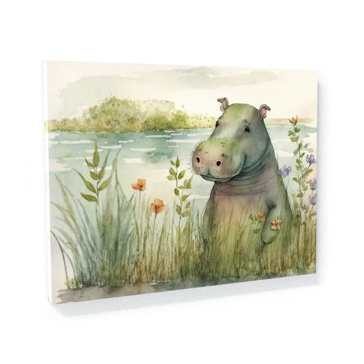 Hippopotamus Painting
