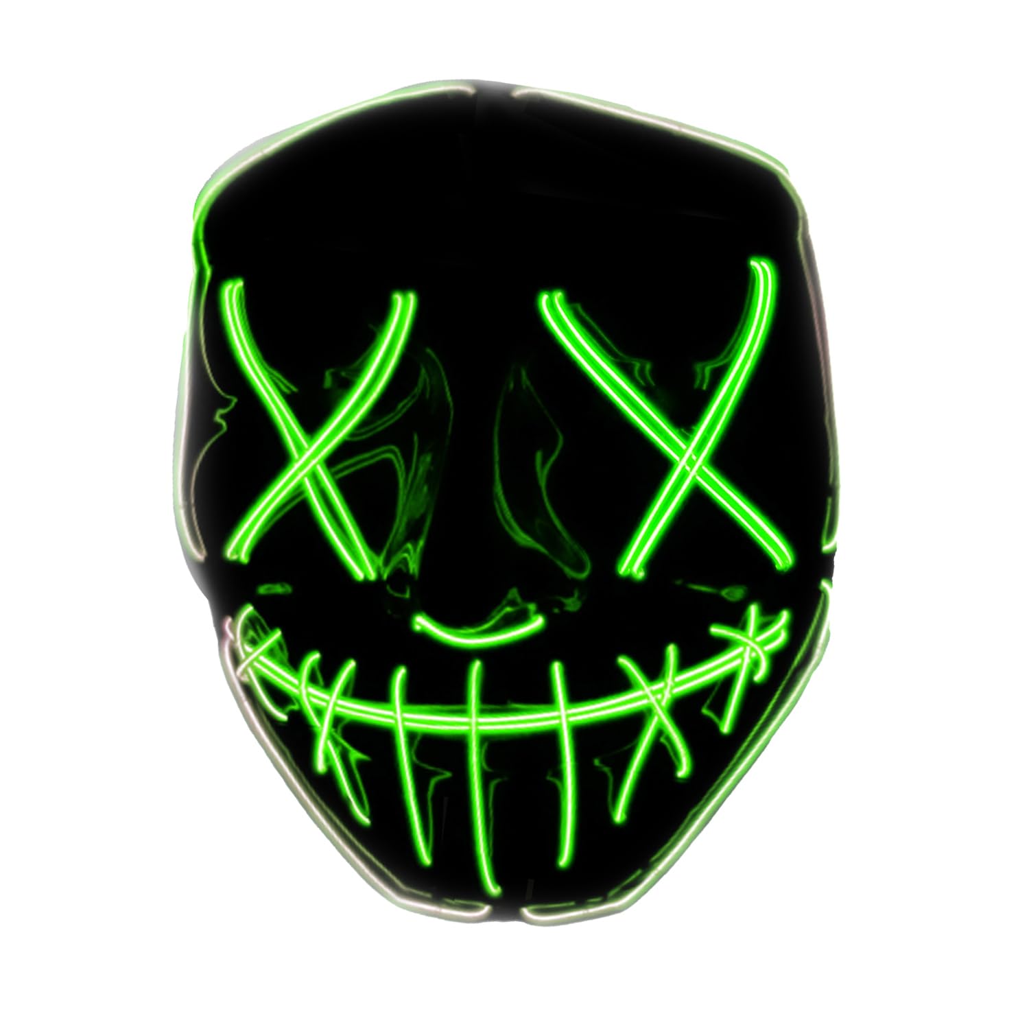 The Purge LED Mask | American Nightmare Green | Premium Quality | Rigid ...