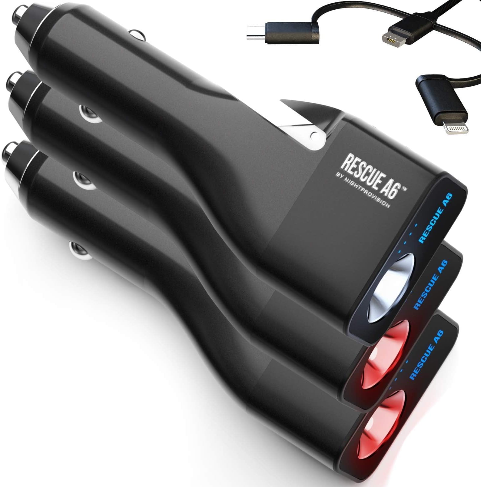 Amazon.com: LifeRescue 6 in 1 Auto Emergency Extraction Tool and LED ...