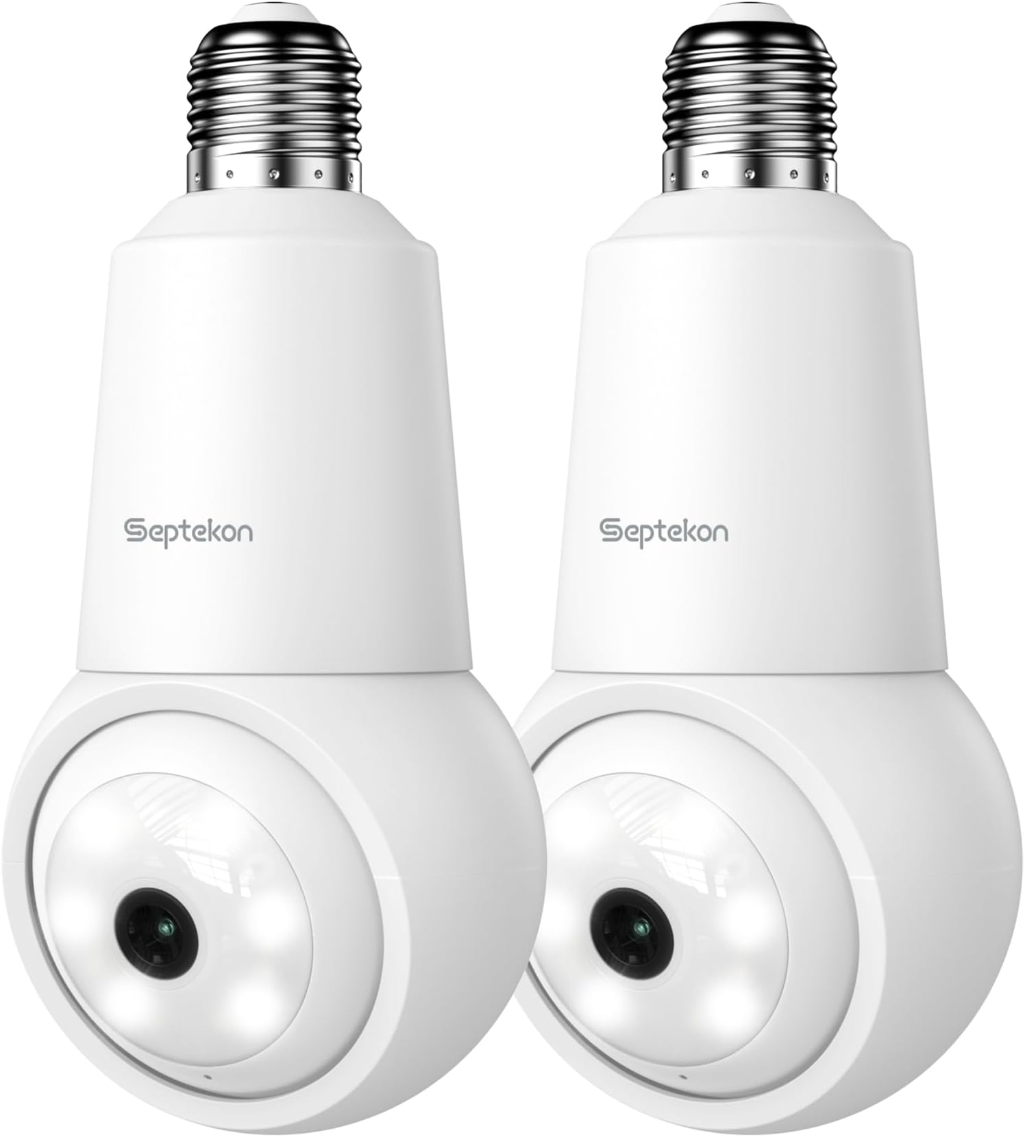 2k Light Bulb Security Camera 5ghz And 24ghz Wifi Light Socket Security Camera For