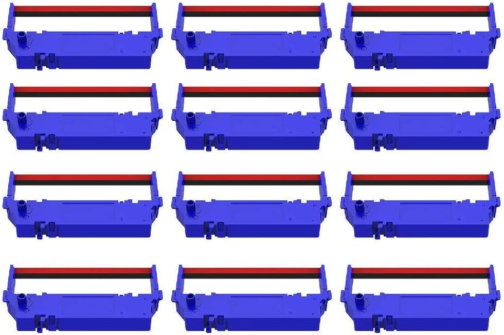12 Pack Ink Ribbon Cartridge Replacement Star SP700 SP742 SP712 RC700 ...
