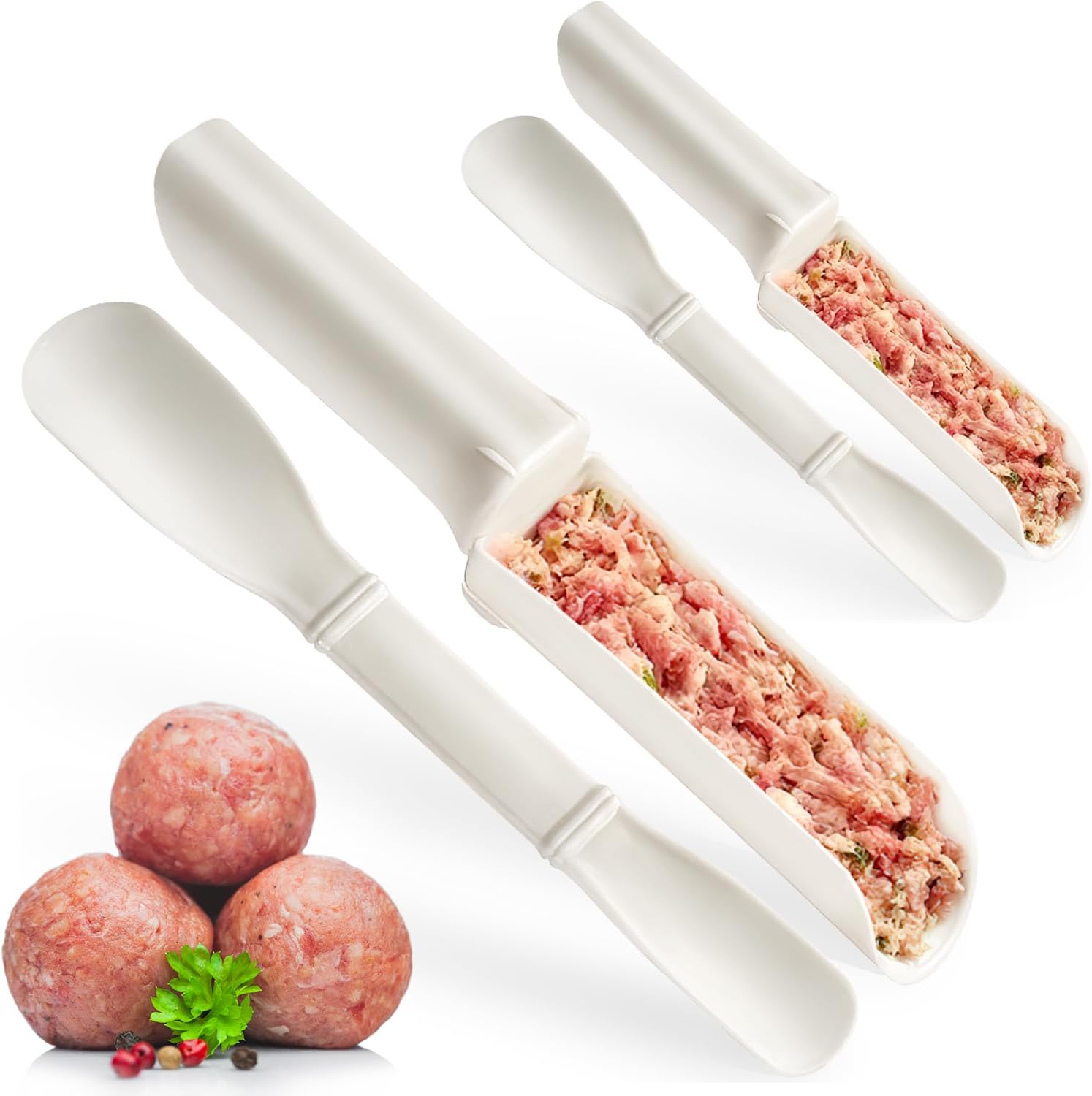 Amazon.com: Meatballs Maker, Non Stick Plastic Meatball Making Tool ...