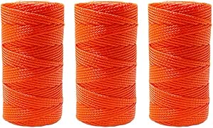 Amazon.com: Mabellumia 3 Rolls Mason Line String Line #18 Braided Nylon ...