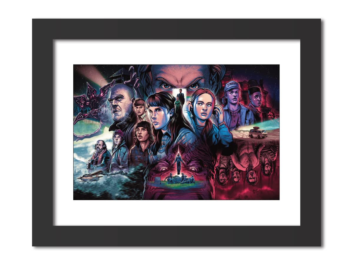 inspire TA Stranger Things Web Series Poster By The Duffer Brothers ...