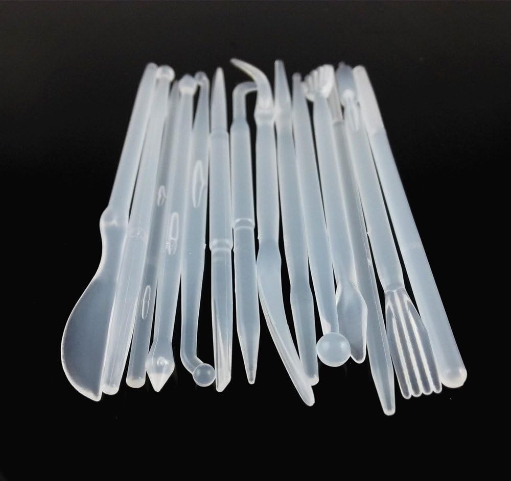 yueton – Juego de 14 piezas de plástico para modelar y esculpir ...