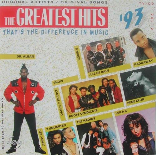 V/A-The Greatest Hits 93 - Vol.2-CD - Amazon.com Music
