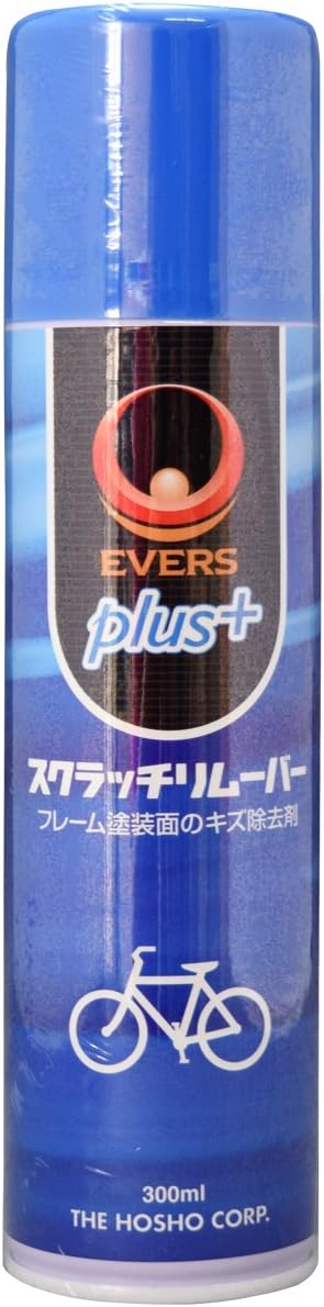 Amazon.co.jp: EVERS plus+(エバーズプラス) クリーナー スクラッチリムーバー(キズ除去剤) 300ml ノズル付 自転車用研磨剤/コンパウンド 小キズ取り ワックス ...
