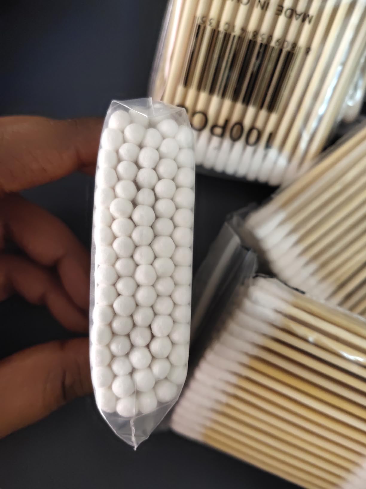 SSKR NATURAL ECO-FRIENDLY BAMBOO EARBUDS, Q-TIPS, 100% COTTON BUDS, 2 ...