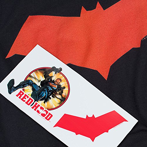 Buy Popfunk Red Hood Jason Todd DC Comics Superhero T Shirt & Stickers ...