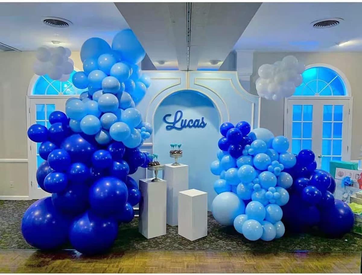Globos de color azul real de 18 pulgadas, paquete de 6 globos gigantes ...