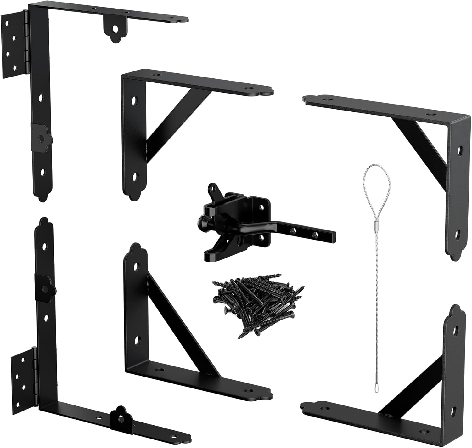 Amazon.com: Anti Sag Gate Kit for Wooden Fence,Gate Corner Brace ...