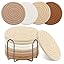 Amazon.com: Farmhouse Coasters Set of 8 for Drinks, Absorbent Woven ...