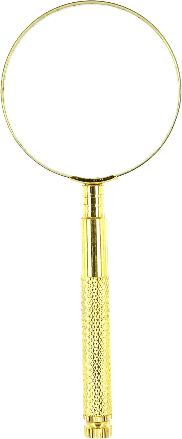 Amazon.com: Brass Magnifying Glass With Screwdrivers Built In Handle ...