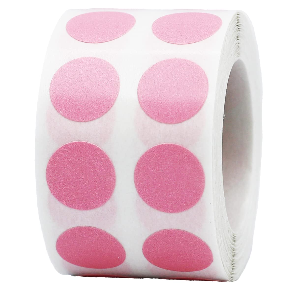 Pink Color Coding Dot Stickers 12.7 mm 0.5 Inch Round 1000 Count ...
