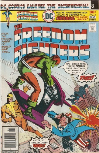 Amazon.com: The Freedom Fighters #3 August 1976: DC Comics: Books