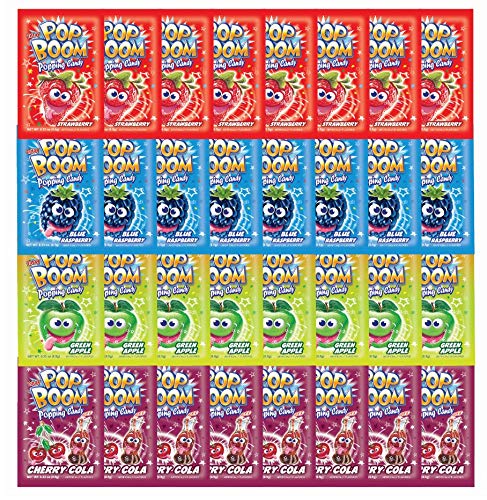 Amazon.com: Tiltay Pop Boom Popping Candy – 4 Flavor Assortment ...