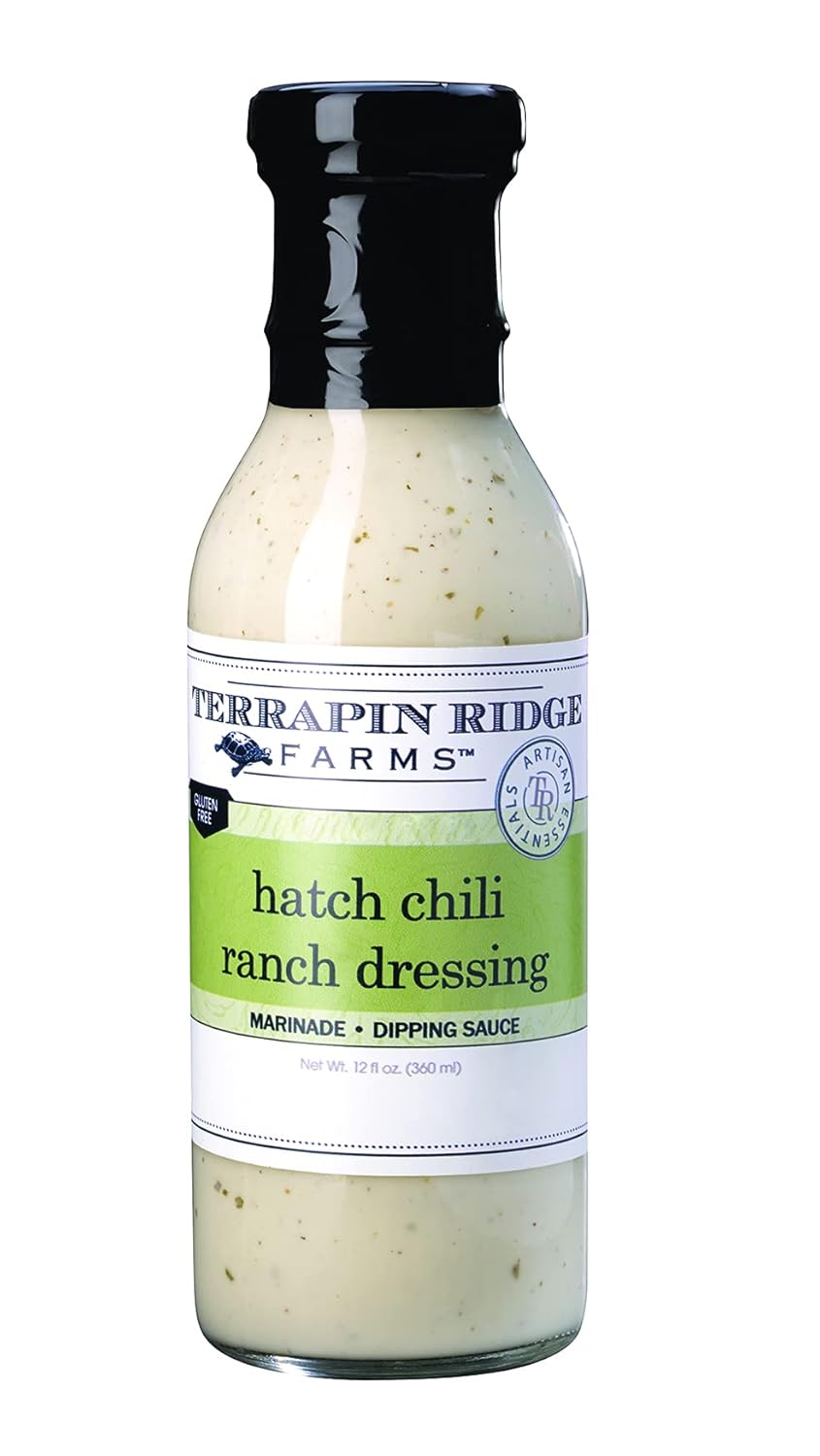Amazon.com : TERRAPIN RIDGE Hatch Chili Ranch Dressing, 12 FZ : Grocery ...