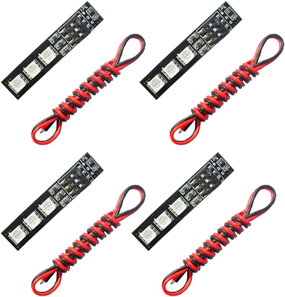 Amazon.com: Drone Lights LED, ZMR Model 4pcs RGB 5050 LED Light Board ...