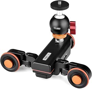 Amazon.com : Remote Control Video Camera Dolly, 3 Wheels Camera Video ...